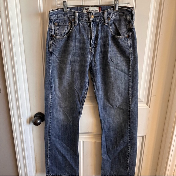 Levi's | Jeans | Levis 569 Loose Straight Leg Medium Wash 3x32 | Poshmark